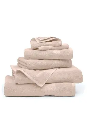 BOLL & BRANCH Plush Bath Towel Set - Dusty Rose