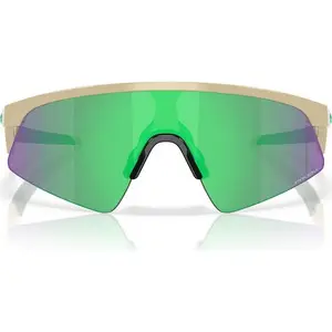 Oakley Oakley Prizm™ Everyday Rectangular Sunglasses Desert Tan/prizm Jade