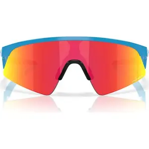 Oakley Oakley Prizm™ Everyday Rectangular Sunglasses Polished Sky Blue /prizm Ruby