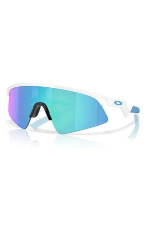 Oakley Prizm™ Everyday Rectangular Sunglasses - Polished White /sapphire