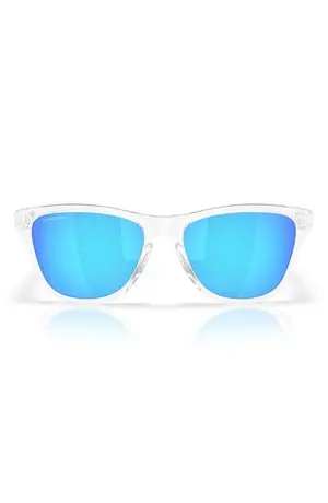 Oakley Prizm™ Round Sunglasses - Polished Clear / Sapphire