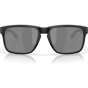 Oakley Oakley Prizm™ Everyday 61mm Rectangular Sunglasses Matte Black Prizm Black