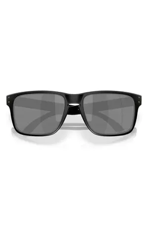 Oakley Prizm™ Everyday 61mm Rectangular Sunglasses - Matte Black Prizm Black