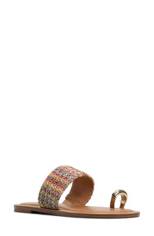 Aldo Beachwalk Woven Slide Sandal - Bright Multi