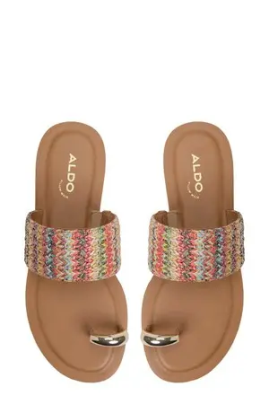 Aldo Beachwalk Woven Slide Sandal - Bright Multi
