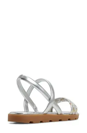 Aldo Narine Strappy Sandal - Silver Multi