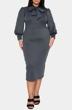 L I V D Bishop Sleeve Day Dresses