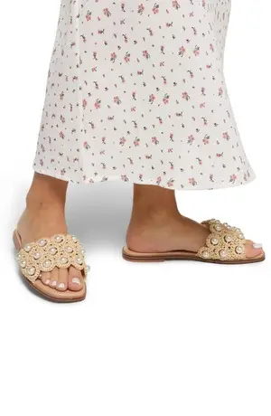 Aldo Gizelle Embellished Slide Sandal