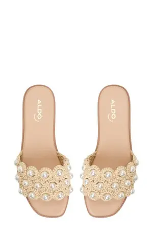 Aldo Gizelle Embellished Slide Sandal