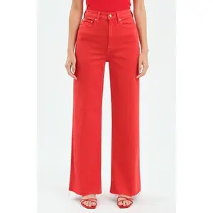 DAZE Far Out High-waist Wide-leg Jeans