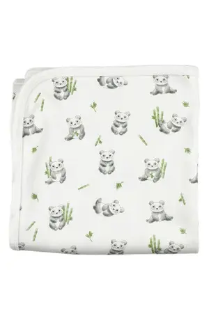 L'OVEDBABY Organic Cotton Blanket Baby Panda