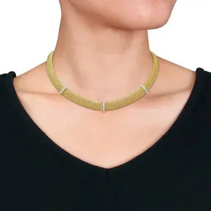 JULIANNA B. Cubic Zirconia Popcorn Necklace