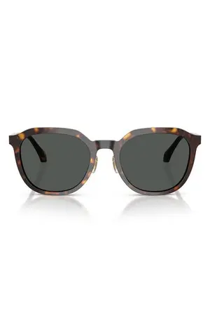 Versace 55mm Phantos Sunglasses - Dark Havana