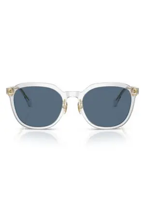 Versace 55mm Phantos Sunglasses - Transparent Grey