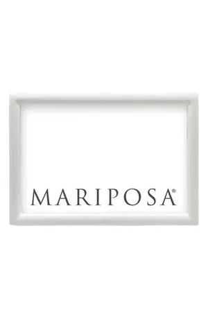 MARIPOSA Main Line Picture Frame - White