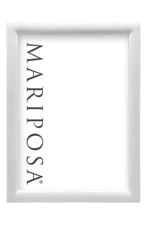 MARIPOSA Main Line Picture Frame - White