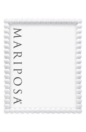 MARIPOSA Baubles Picture Frame - White