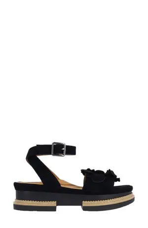 L'AMOUR DES PIEDS Alaric Platform Sandals - Black