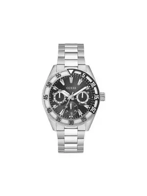 Guess 44mm Automatic Bracelet Watch - Black