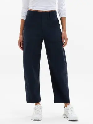 Athleta High-rise Barrel Leg Pants - Navy