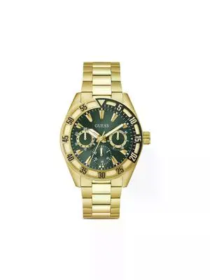 Guess 44mm Stainless Steel Chronograph Watch - Green