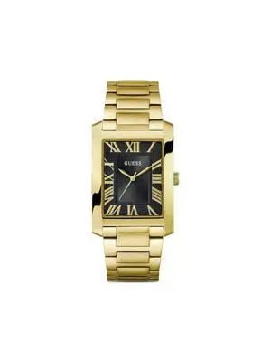 Guess 33mm Rectangular Bracelet Watch - Black