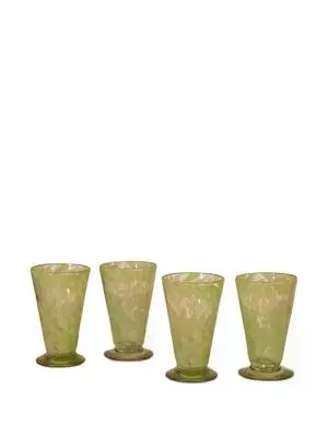 SOHO HOME Purton Highball Glasses - Green