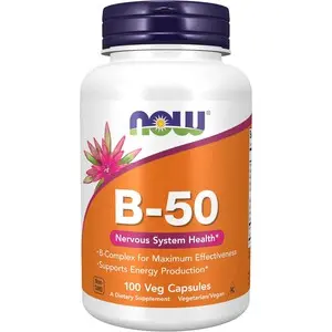 NOW FOODS B-50 100 Capsules - One-color