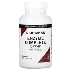 KIRKMAN PROFESSIONAL Enzyme Complete/dpp-iv With Isogest 180 Capsules - One-color