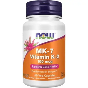 NOW FOODS Mk-7 Vitamin K-2 100mcg - One-color