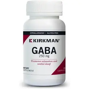 KIRKMAN PROFESSIONAL Gaba 250 Mg Capsules Hypoallergenic 150 Capsules - One-color