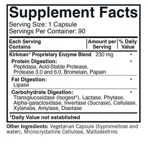 KIRKMAN PROFESSIONAL Enzym-complete/dpp-iv 90 Capsules