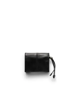 Prada Small Leather Wallet - Black