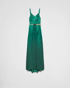 emerald green dress with train Luxury Emerald Green Sequin Train Evening Dress with Bow Overskirt SS648