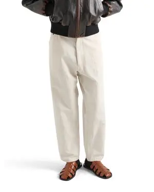 Prada Chambray Loose Fit Pants