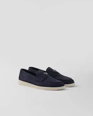 Prada Suede Loafers