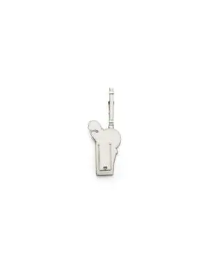 Prada Saffiano Leather Name Tag