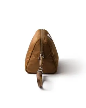 Prada Re-nylon Pouch - Brown
