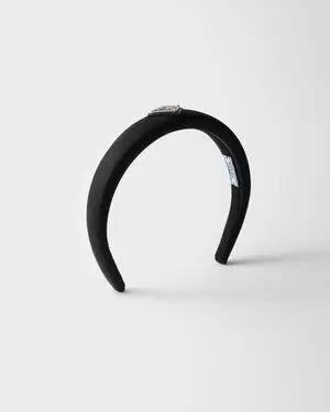 Prada Re-nylon Headband - Black