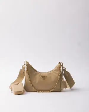 Prada Re-edition 2005 Re-nylon Bag - Brown