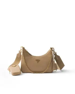 Prada Re-nylon Bag - Brown