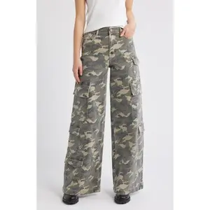 HIDDEN JEANS Wide Leg Cargo Pants