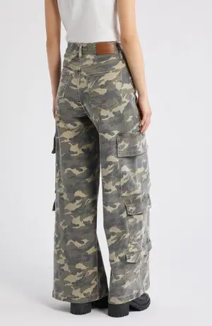 HIDDEN JEANS Wide Leg Cargo Pants
