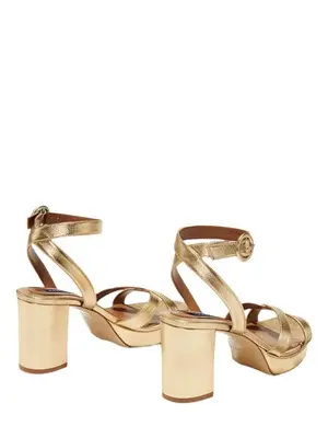 MARGAUX LONNBERG Platform Sandal - Gold