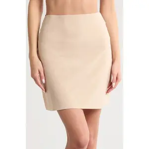Nordstrom Everyday Invisible Edge Half Slip - Beige Smoke