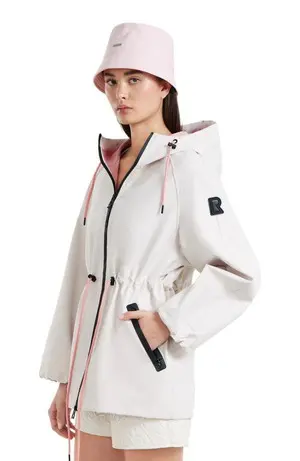 Rudsak Sophie Short Hooded Rain Trench
