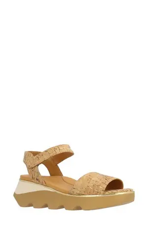 L'AMOUR DES PIEDS Halsten Sandal - Natural/ Gold
