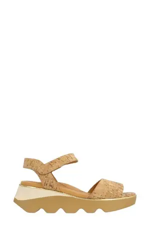 L'AMOUR DES PIEDS Halsten Sandal - Natural/ Gold