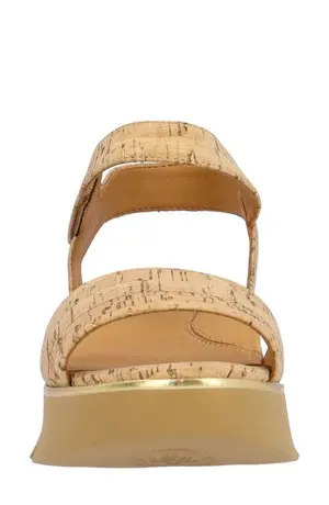 L'AMOUR DES PIEDS Halsten Sandal - Natural/ Gold