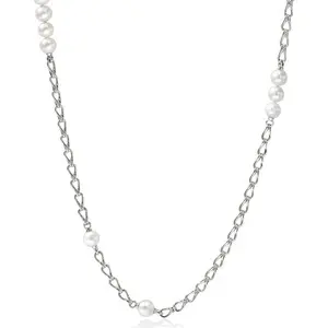 John Hardy Surf Link Necklace - Sterling Silver